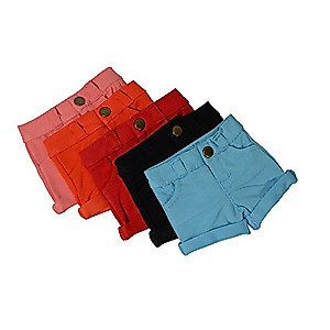 Set of 10 Short Doll Pants - Doll Shorts fits 18 inch Dolls