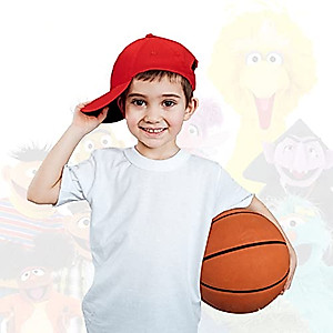Elmo Toddler Hat for Boys, Sesame Street Toddler Baseball Cap, Sesame Street Toddler Baseball Hat with Elmo
