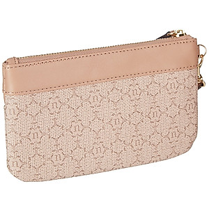 Nanette Lepore Tech Wristlet Almond Logo One Size