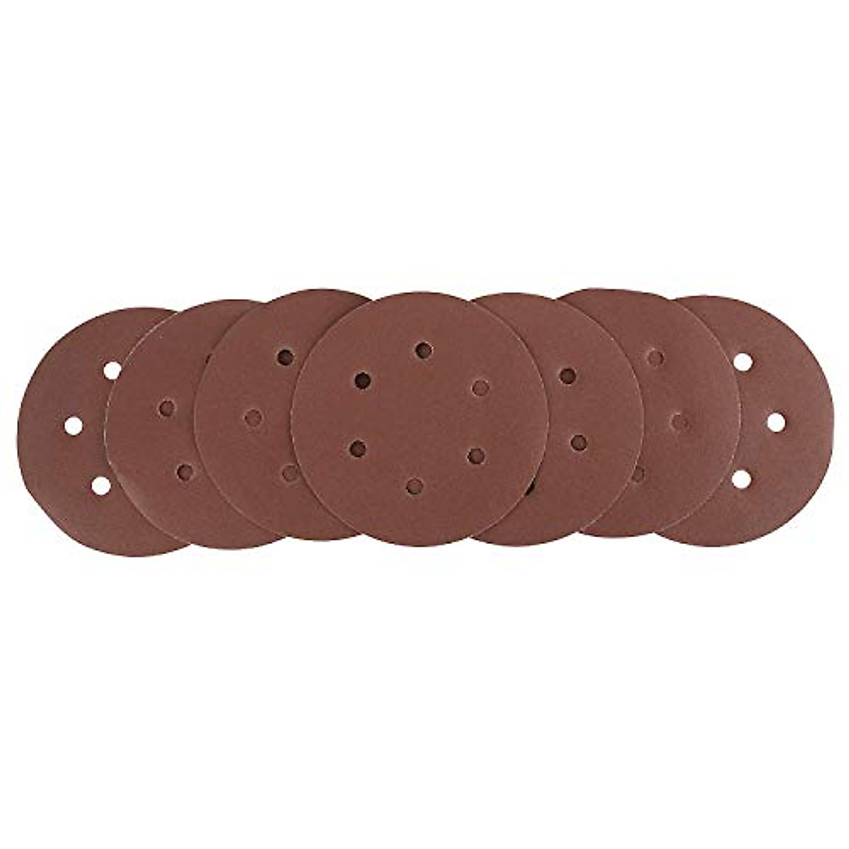 6" Air Random Orbital Sander with Dust Bag, 10000RPM Speed Pneumatic Palm Sander with 7 pcs 240# Sandpaper