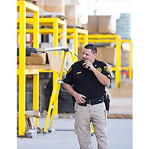 6 RDU4100 - UHF 4 Watt 10 Channel Heavy Duty Two Way Radios & 1 RLN6309 6 Radio Charger by Motorola Solutions - for Business Use