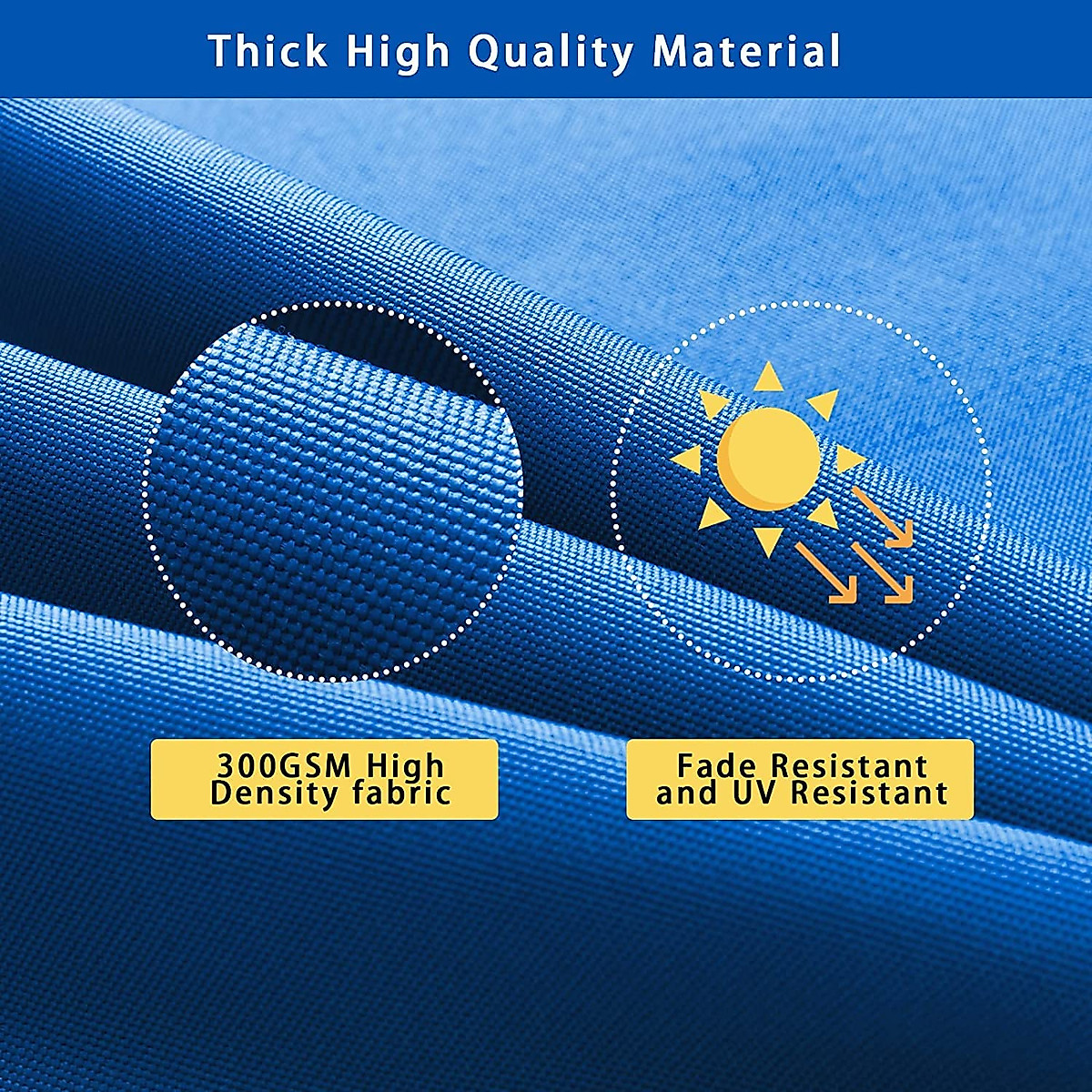 idee-home Outdoor Cushions for Patio Furniture, Outdoor Seat Cushions 24 x 24 with Fade Resistant Waterproof Removable Cover, Replacement Deep Seat Couch Chair Cushion for Yard Garden Deck