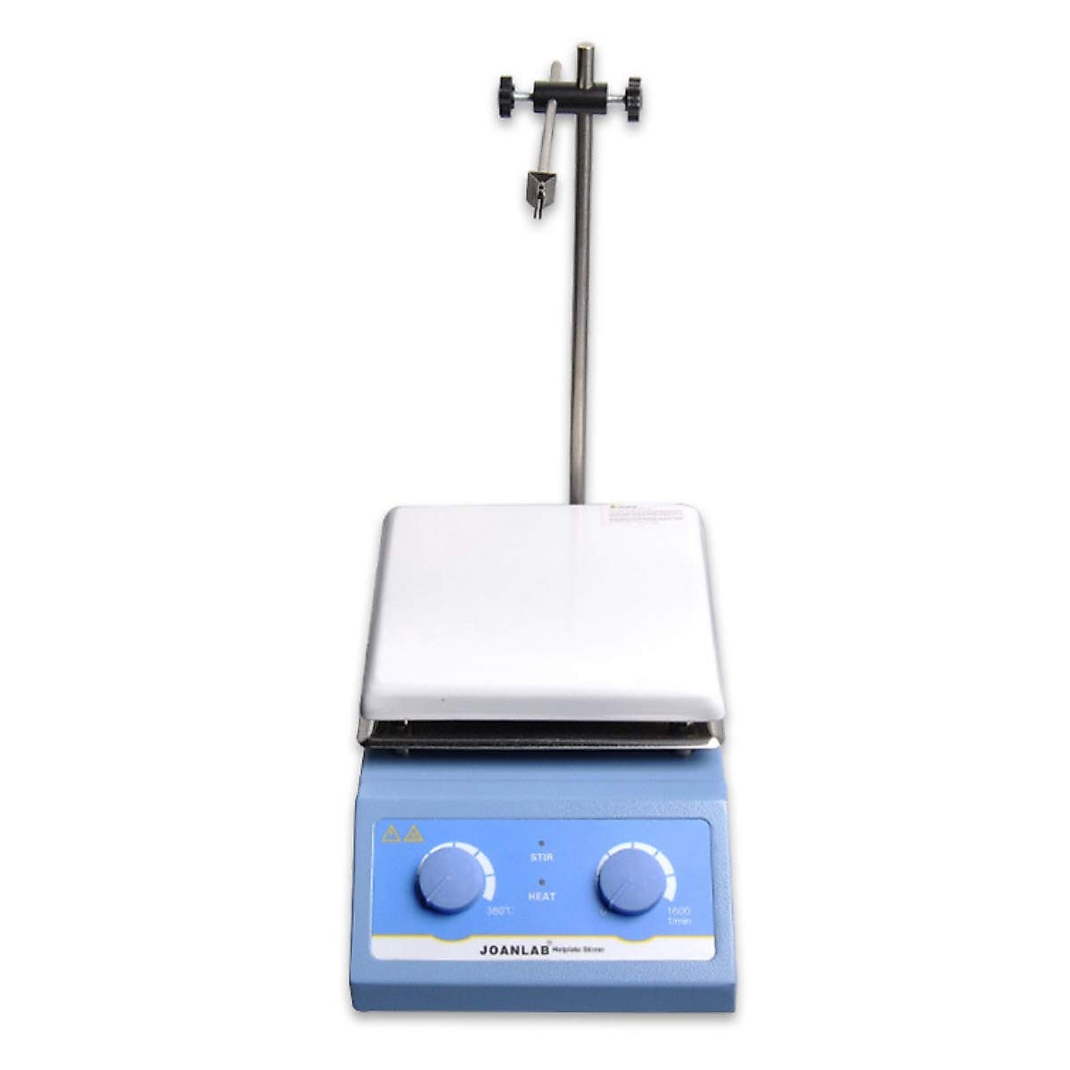 JoanLab SH-4 Magnetic Stirrer Hot Plate, 380°C Ceramic Hotplate, 5L Large Capacity, 0-1600 RPM Mixing Speed, for Laboratory Heating and Stirring with 1 Year Warranty