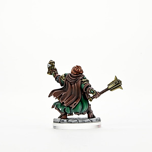 D&D Frameworks: Dwarf Cleric Female - Unpainted and Unassembled