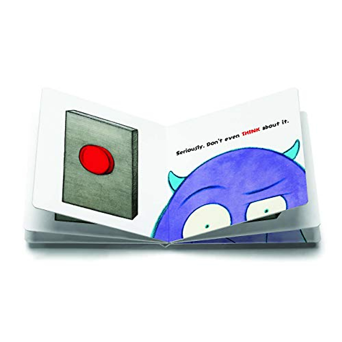 Don't Push the Button!: A Funny Interactive Book For Kids