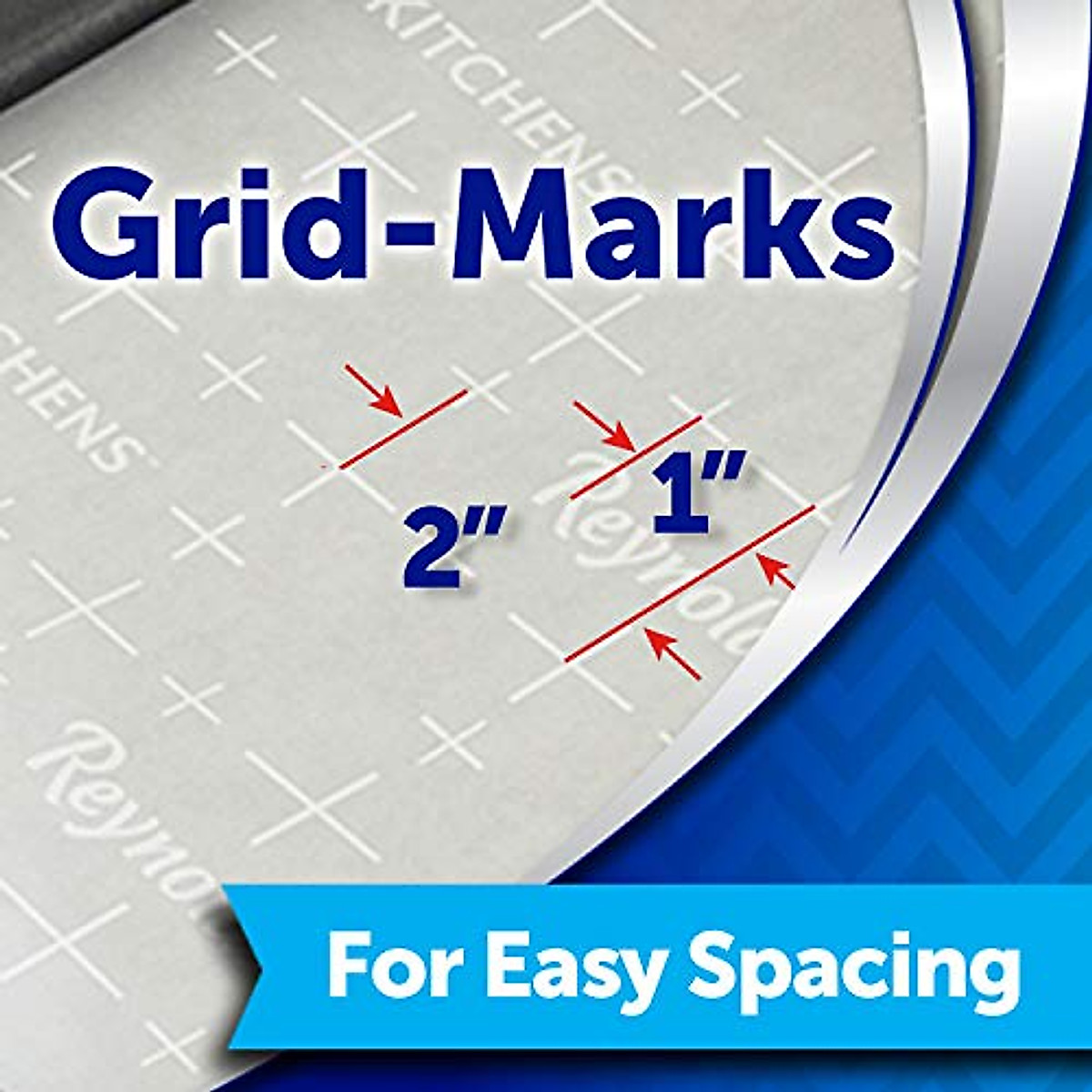 Reynolds Kitchens Parchment Paper Roll with SmartGrid, 50 Square Feet (Pack of 3), 150 Square Feet Total