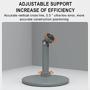 L-as-er Protractor Digital Inclinometer - Multifunction L-as-er Angle Ruler with Bi-Directional,Large LCD Screen Angle Finder Multifunction for Fast,Precise&Professional Results (Dual_Laser+Tripod)