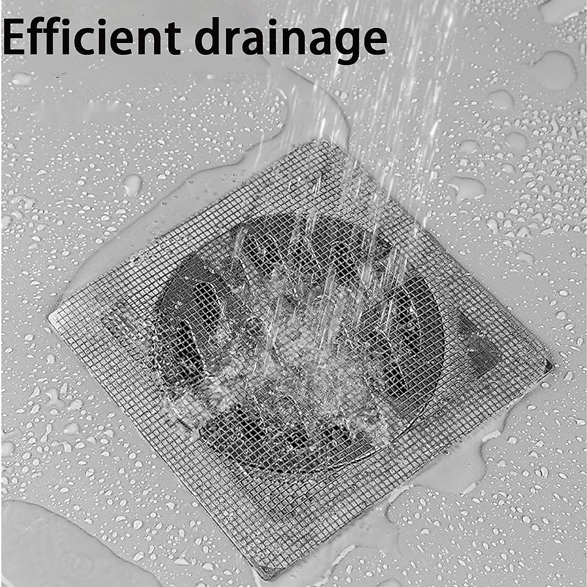 Einweg Filterflicken for Drain, Disposable Filter Patches for Drain Shower, Disposable Drain Covers for Shower, Bathtub Drain Filter Patch,Floor Drain Cover,for Bathroom,Kitchen (30PCS)