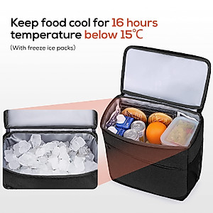 TOURIT Insulated Backpack Cooler Leak-Proof Backpack Lunch Box 28 Cans Double Deck Cooler Backpack