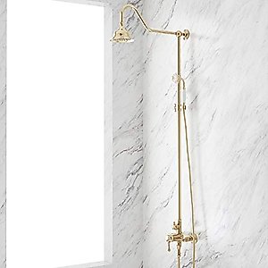 Signature Hardware 936278 Alliston Pressure Balanced Shower System with Shower Head, Hand Shower - Rough In Included