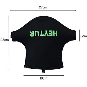 HEYTUR Neoprene Paddle Mitts pogies Gloves for Sea Kayak Canoe Touring Paddle,Touring,Kayaking Flatwater,Rafting