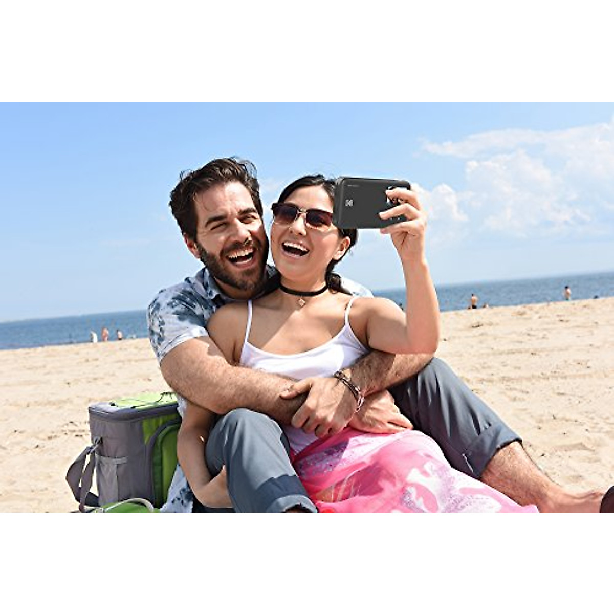 KODAK KOD-MSW Mini Shot Wireless Instant Digital Camera & Social Media Portable Photo Printer, LCD Display, Premium Quality Full Color Prints, Compatible w/iOS & Android (White)