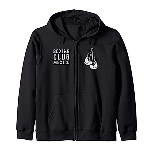 Boxing Club Mexico - Boxer Gloves Zip Hoodie
