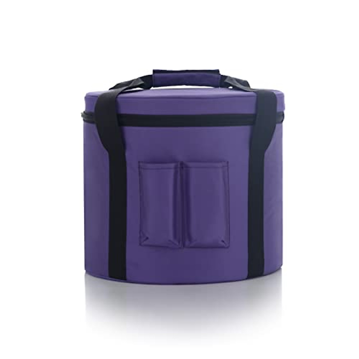 KVKA 10 Inch F Note Heart Chakra Rainbow Quartz Frosted Crystal Singing Bowl with Carrying Case for Sound Healing Yoga Bath