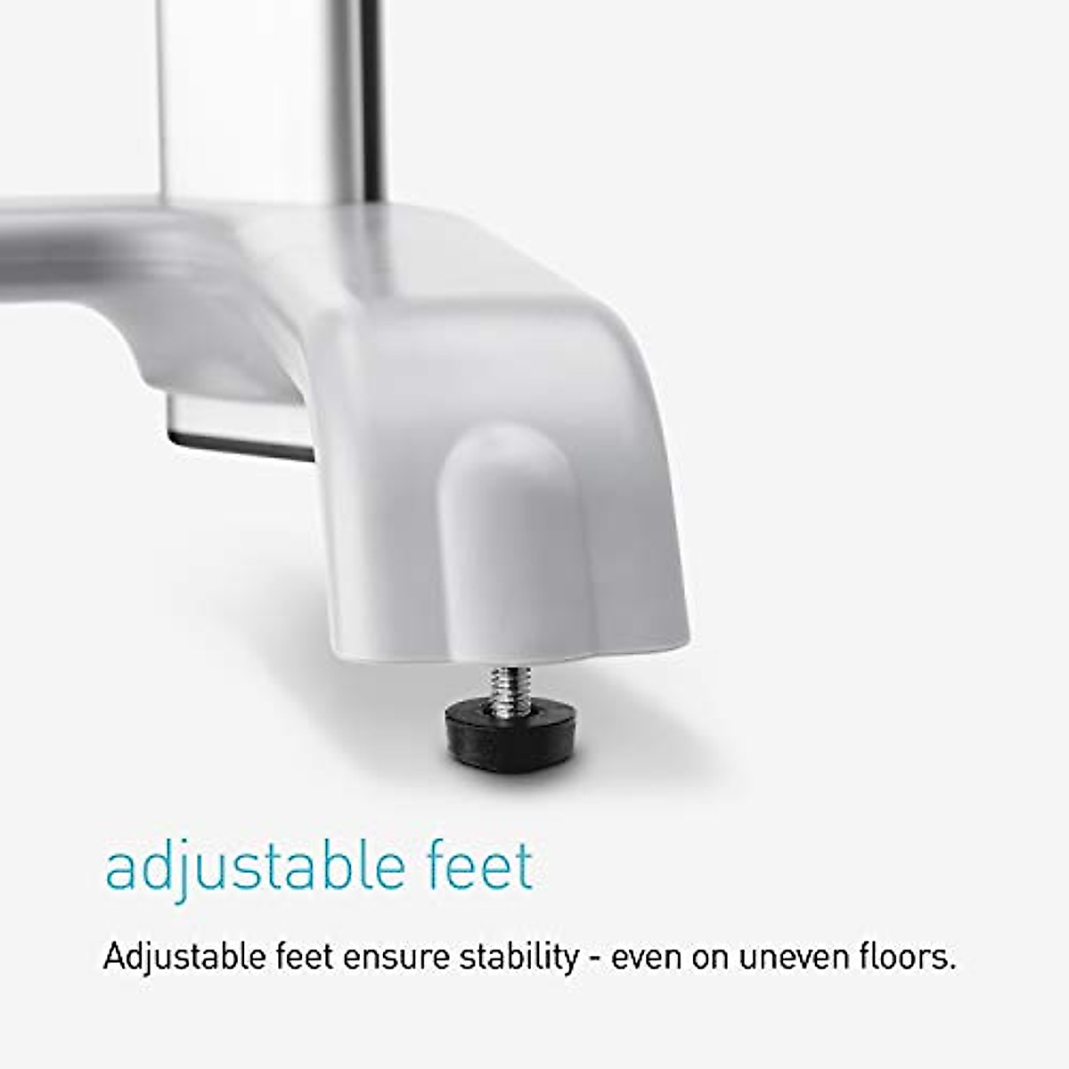 simplehuman Corner Shower Caddy, Stainless Steel and Anodized Aluminum