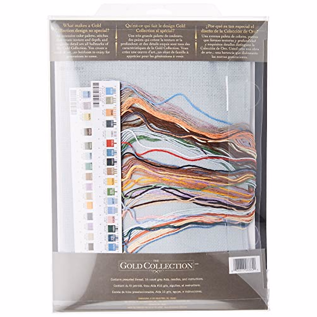 Dimensions Gold Collection Counted Cross Stitch 'Winter's Hush', 16 Count Grey Aida, 16" x 10"