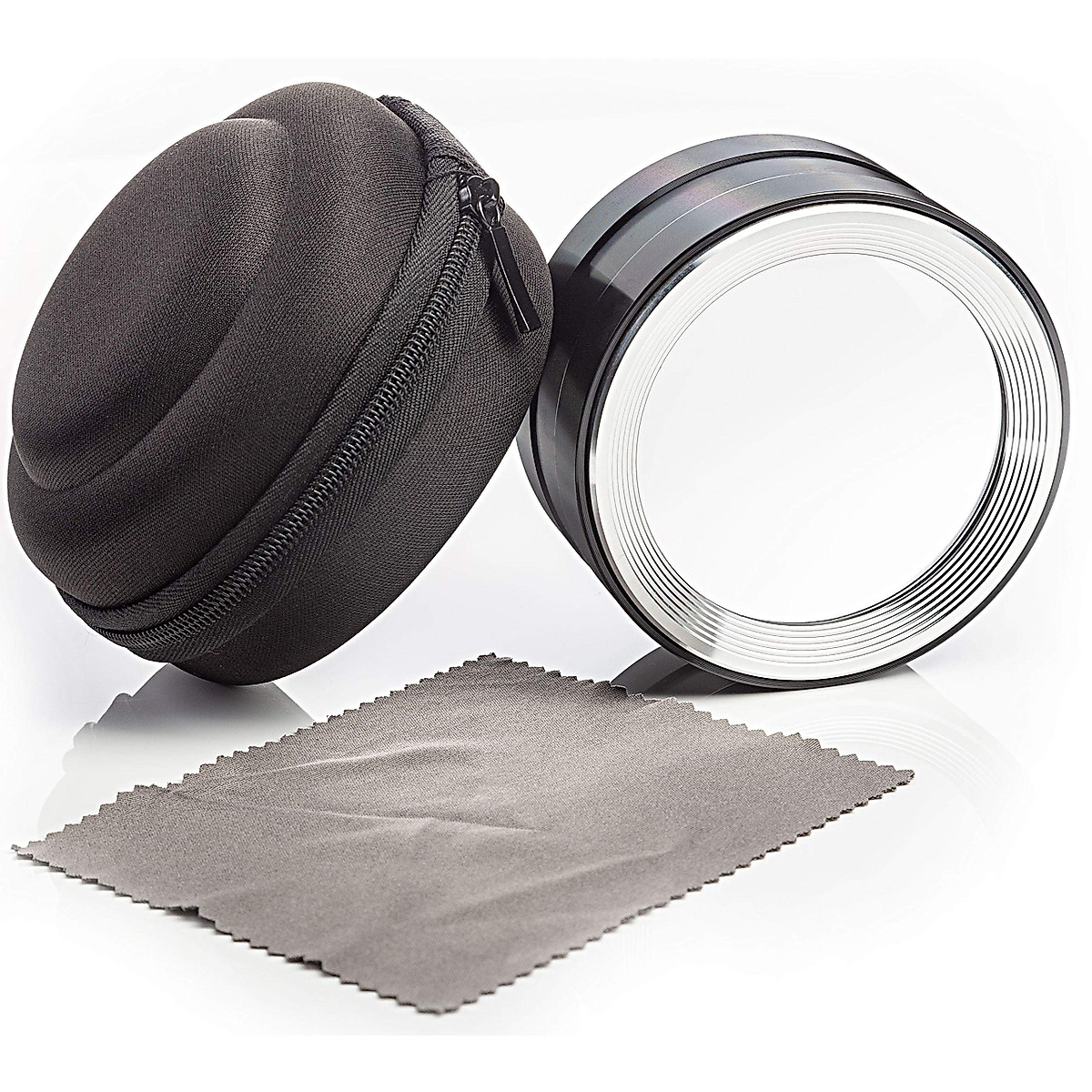 Magnifying Dome Lighted Desktop Magnifier with Bright LED for Reading Books, fine Print, Studying maps, Projects, Coins, Acts as Desk Paperweight, Great for Seniors