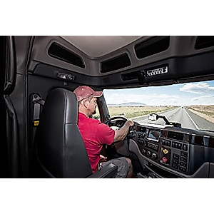 Truckules Truck Phone Holder Mount Heavy Duty Cell Phone Holder for Truck Dashboard Windshield 16.9 inch Long Arm, Super Suction Cup & Stable, Compatible with iPhone & Samsung, Green, Commercial Truck