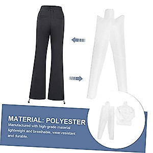 Yardwe 1 Set Dry Clothes Bag Laundry Drying Bag Clothing Dryers Winter Clothes Dryer Garment Drying Bag Trousers Dryer Bags Pants Drying Pouches Air Dry Polyester Travel White Supplies