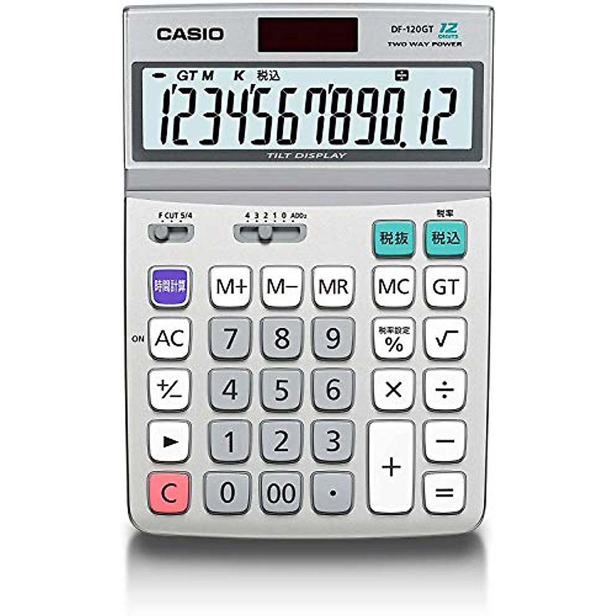 Casio Desk Calculator Type DF-120GT-N (Japan Import)