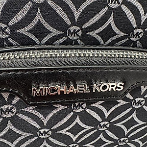 Michael Kors Jaycee Backpack Black Medium Leather, Black