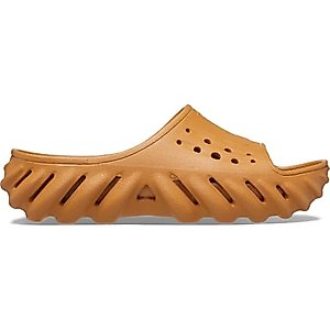 Crocs Unisex-Adult Echo Slides, Sand, 12 Women/10 Men