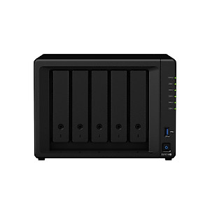 Synology 5 bay NAS DiskStation DS1019+ (Diskless), 5-bay; 8GB DDR3L