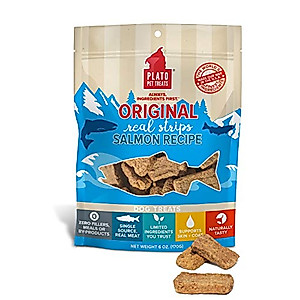 Plato Original Real Strips Salmon 18oz