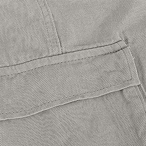 KCaHFO Cargo Pants Women Casual Loose High Waisted Straight Wide Leg Baggy Pants Combat Military Trousers with Pockets Gray