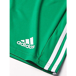 adidas boys Squad 21 Shorts Team Green/White X-Small