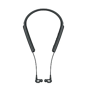Sony Premium Noise Cancelling Wireless Behind-Neck in Ear Headphones - Black (WI1000X/B)