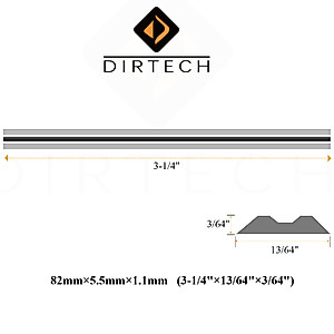 3-1/4 Inch Portable Tungsten Carbide Planer Blades for Makita KP0800K, Bosch PL2632K PA1202, DeWalt DW680K DW6654, Hitachi P20SBK, Freud, Ryobi, Wen, Black&Decker, Craftsman Most Hand Planer, 10 Pack
