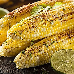 The Spice Lab Mexican Street Corn Seasoning – 5 oz Shaker Jar - All Natural Elote Seasoning for Mexican Corn, Vegan Street Corn & Chili - Savory Popcorn Seasoning – Great Mexican Snacks - 7138