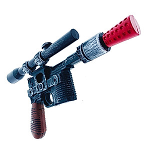 Solo Foam Blaster Props Replica for Cosplay, Gifts, Collectible, Halloween Costume