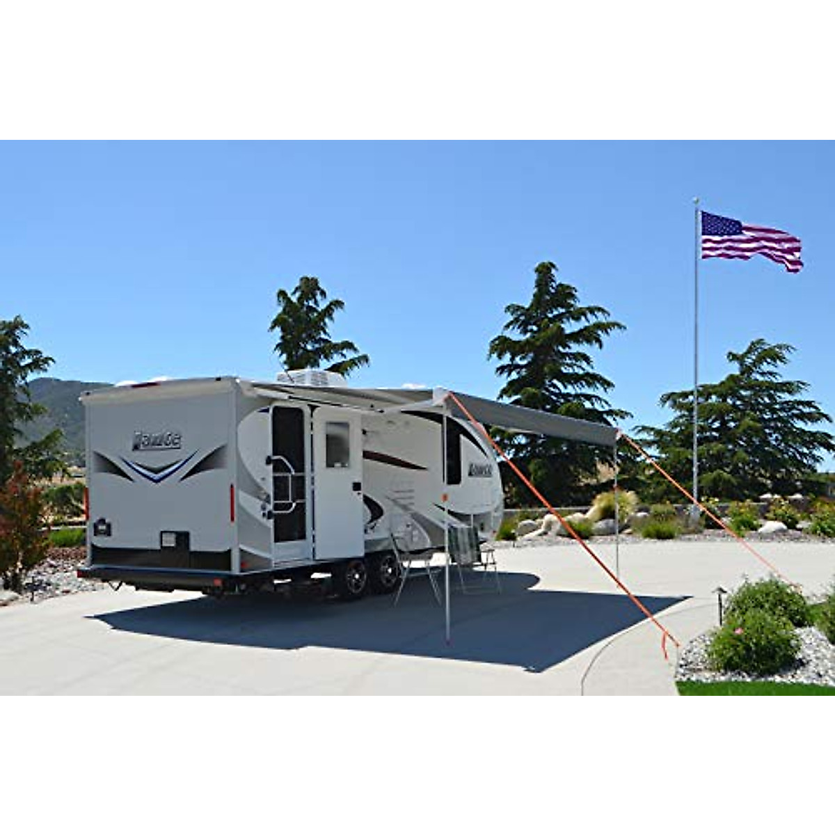 CAREFREE R019399-001 RV Awning Stabilizer Kit, White