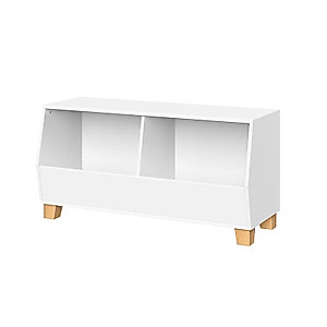 RiverRidge Kids Catch-All 35, White Toy Organizer