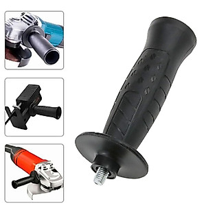 Mfingey 8mm Thread Angle Grinder Grinder Sander Polishing Machine Handle（black）-1pcs