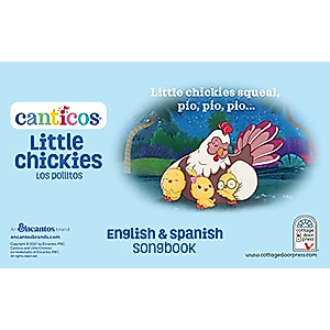 Canticos Little Chickies / Los Pollitos - Bilingual / Bilingüe 3-Button Sound Board Book for Babies and Toddlers (English and Spanish Edition)