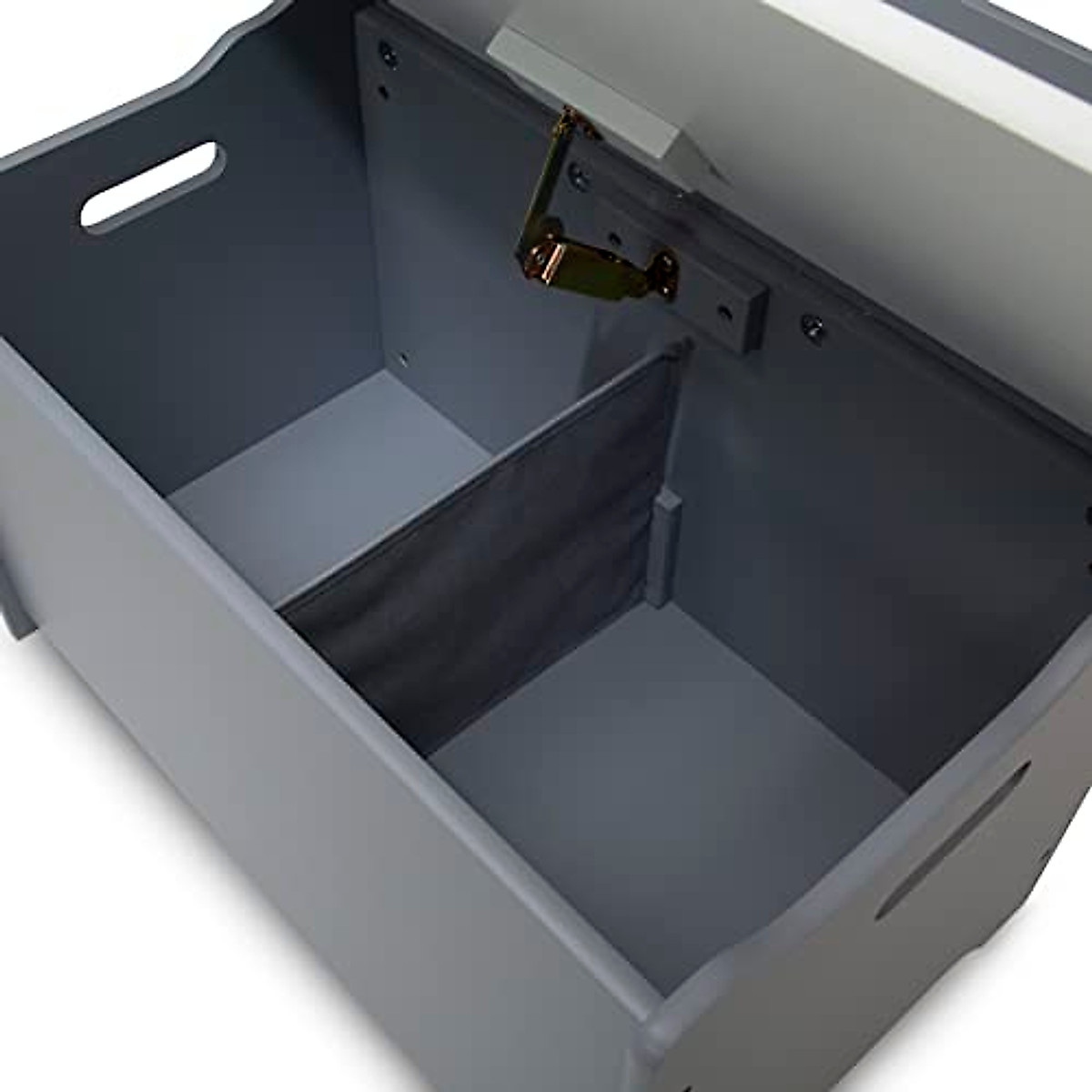 Gap GapKids Toy Box - Greenguard Gold Certified, Grey/White