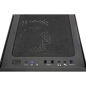SkyTech Blaze II Gaming Computer PC Desktop – Ryzen 5 2600 6-Core 3.4 GHz, NVIDIA GeForce GTX 1660 6G, 500G SSD, 8GB DDR4, RGB, AC WiFi, Windows 10 Home 64-bit