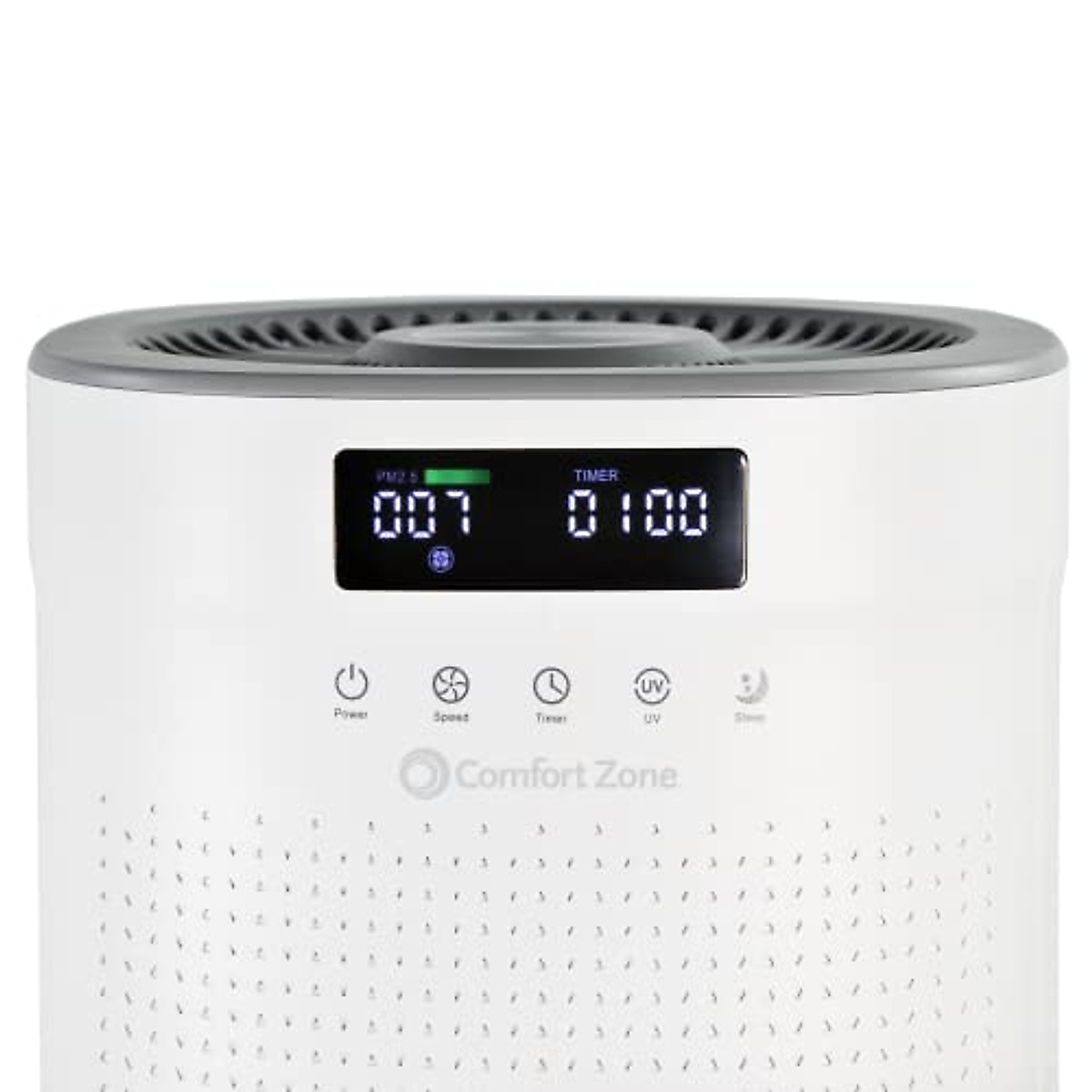 Comfort Zone Clean Air Purifier - WiFi & True HEPA Filter