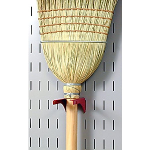 Wall Control KT-400-WRK R Slotted Tool Board Workstation Accessory Kit for Wall Control Pegboard Only, Red