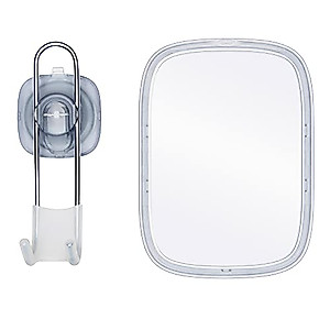 OXO Good Grips Suction Fogless Mirror 3" L x 7.2" W x 13.2" H