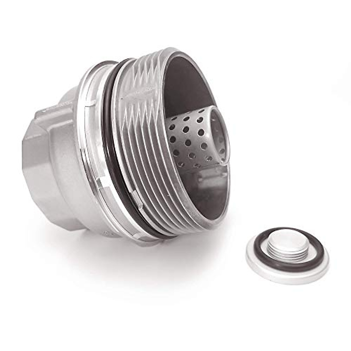 Oil Filter Housing Cap Assembly 15620-31060 For Toyota Camry Tundra RAV4 4Runner Tacoma Highlander Sienna Venza Avalon Fj Cruiser, Oil Filter Housing Cover 2010 2011 2012 2013 2014 2015 2016 2017 2018