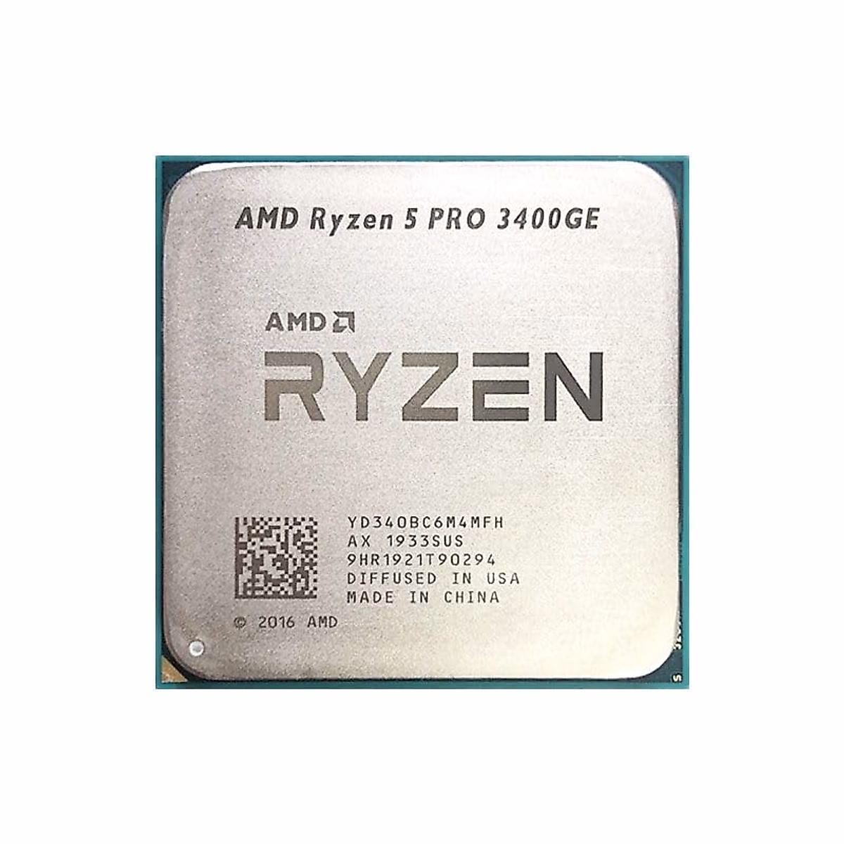 AMD Ryzen 5 PRO 3400GE CPU Used 4-Core 8-Thread Desktop Processor 3.3 GHz 4M 35W Socket AM4
