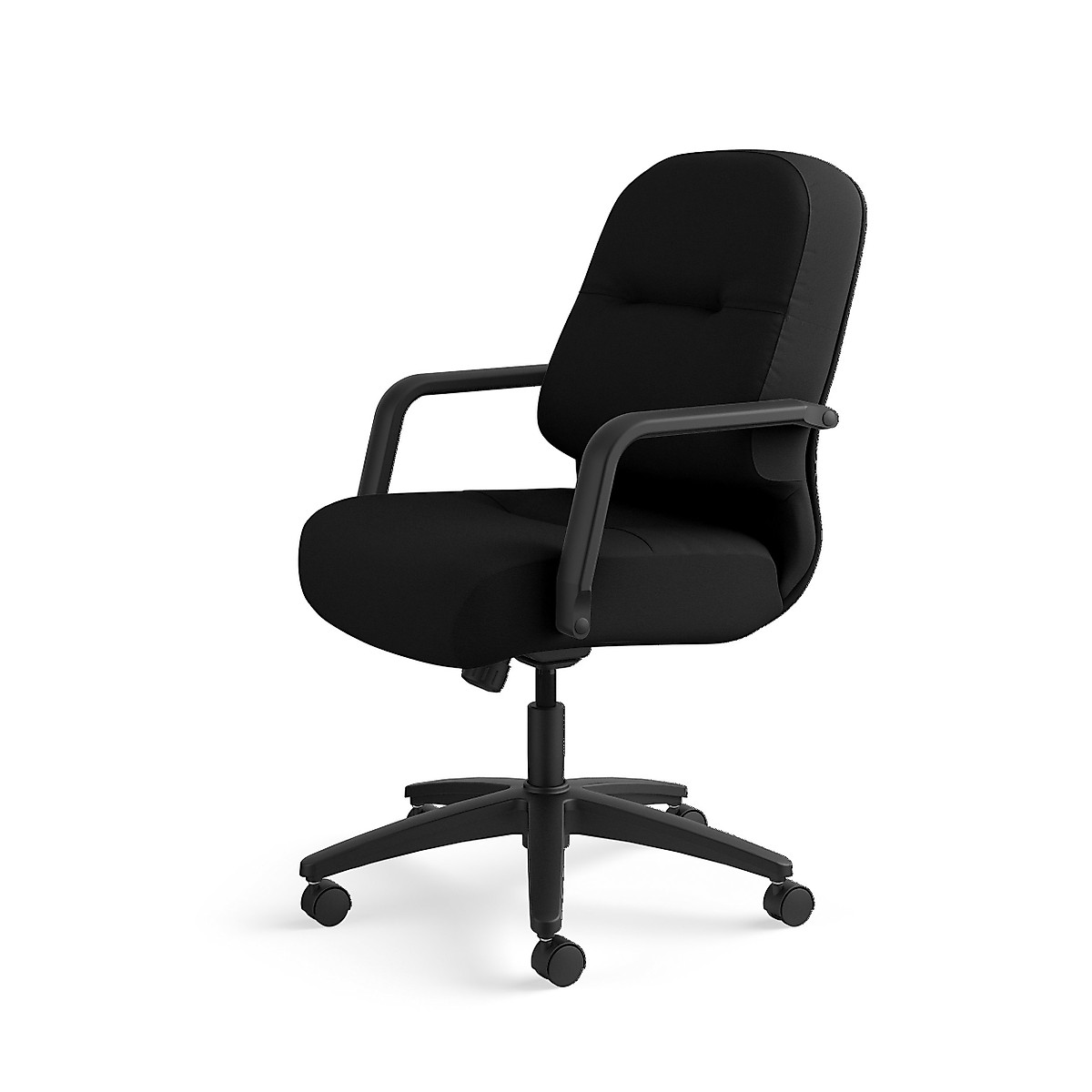 HON Executive Chair - Pillow-Soft Series Mid-Back Office , Black (H2092)