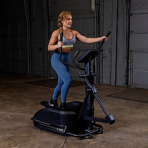 Body-Solid (E300) Elliptical Trainer Machine, Cardio Workout Crosstrainer Exercising Machines for Home & Commercial Gym with 300lb Weight Capacity