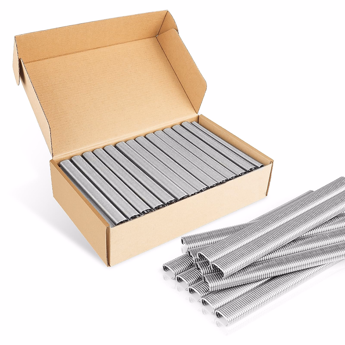 SC760 16 Gauge 1/2-Inch Crown 304 Stainless Steel C Ring Staples 18,000 PCS/Box for SC760/C-760 Series Hog Ring Gun C Ring Tool