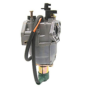 FitBest Manual Carburetor with Solenoid for Honda Generator GX340 GX390 188F 190F 13HP 14HP Engine