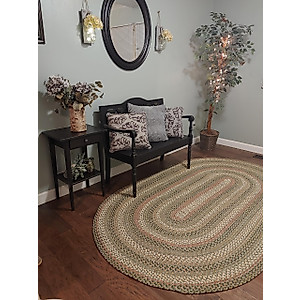 Braided Rug Joseph's Coat 731JC (4' x 6')